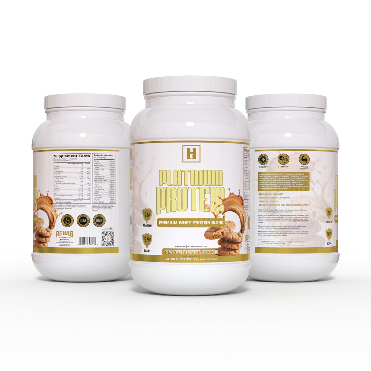 Platinum Protein – Rehab Supplements Lab®